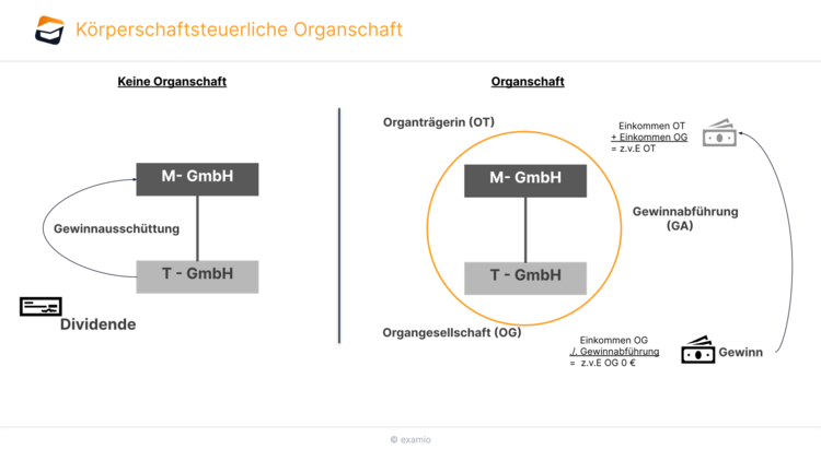 Körperschaftsteuerliche Organschaft - steuerkurse.de