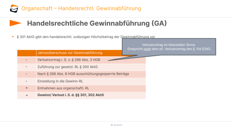 Körperschaftsteuerliche Organschaft - steuerkurse.de