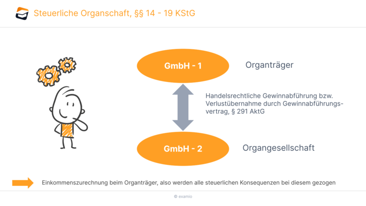 Körperschaftsteuerliche Organschaft - steuerkurse.de
